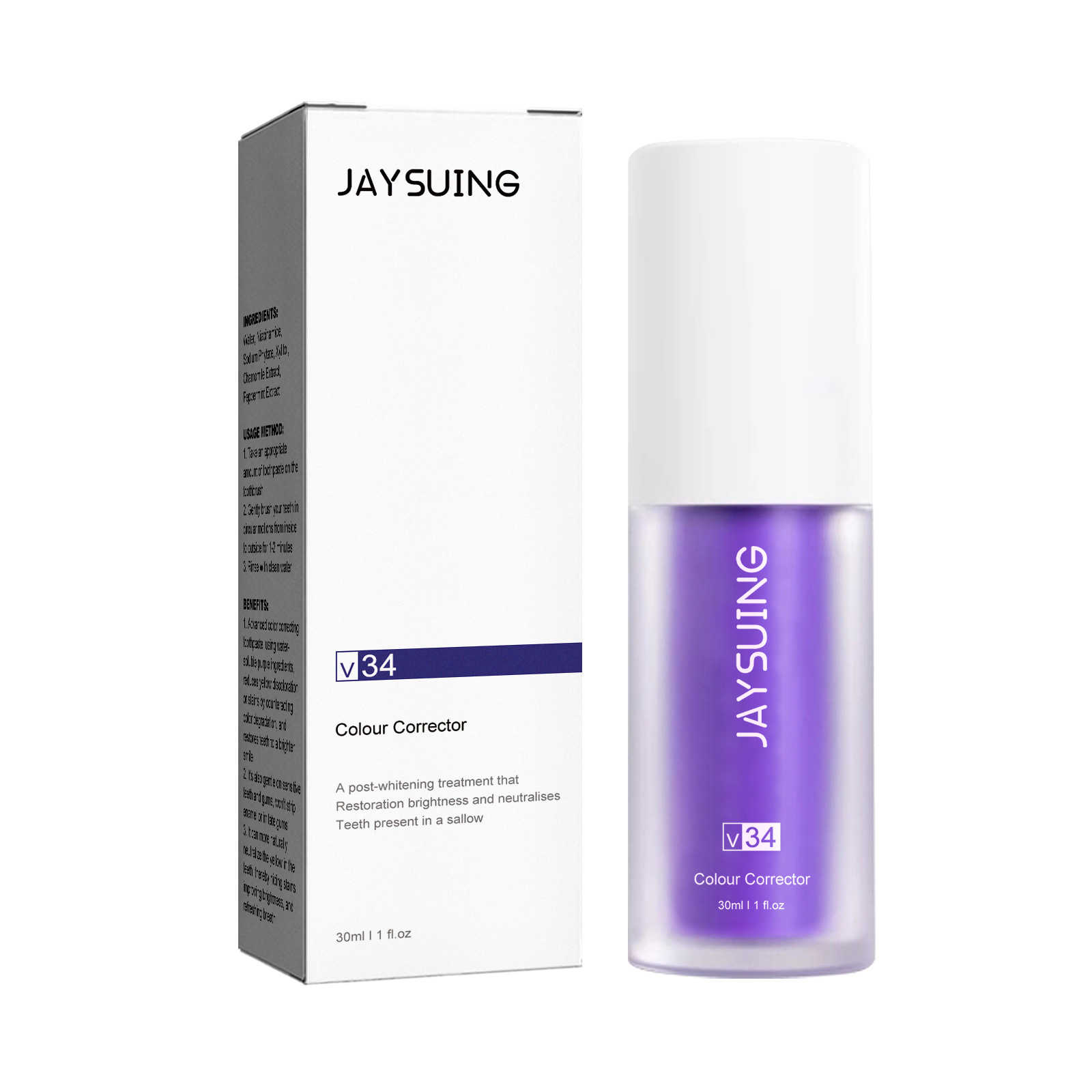 Jaysuing Purple Toothpaste V34 | Jaysuing Official Store